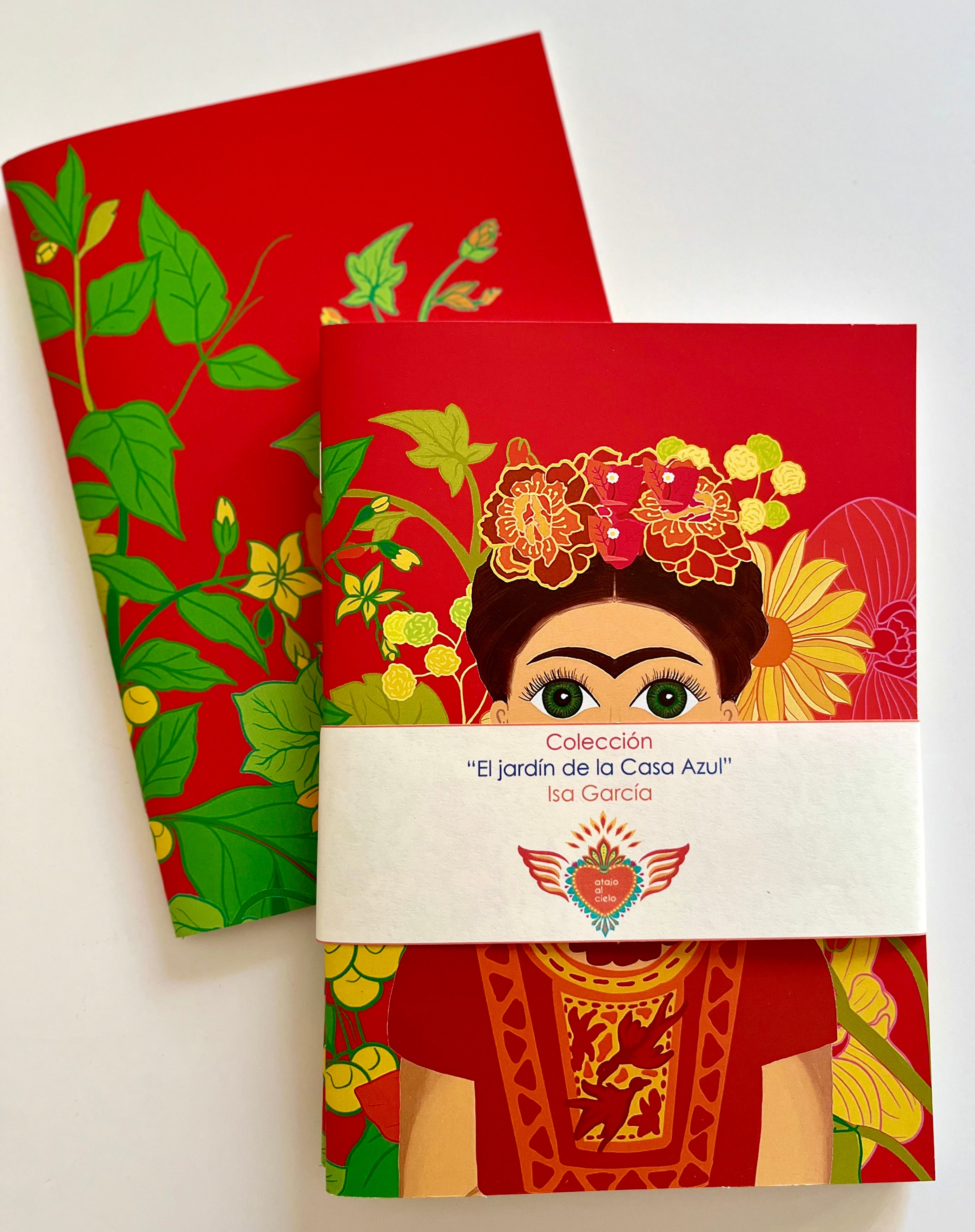 Booklet Frida y Flores ROJO – Atajo al cielo